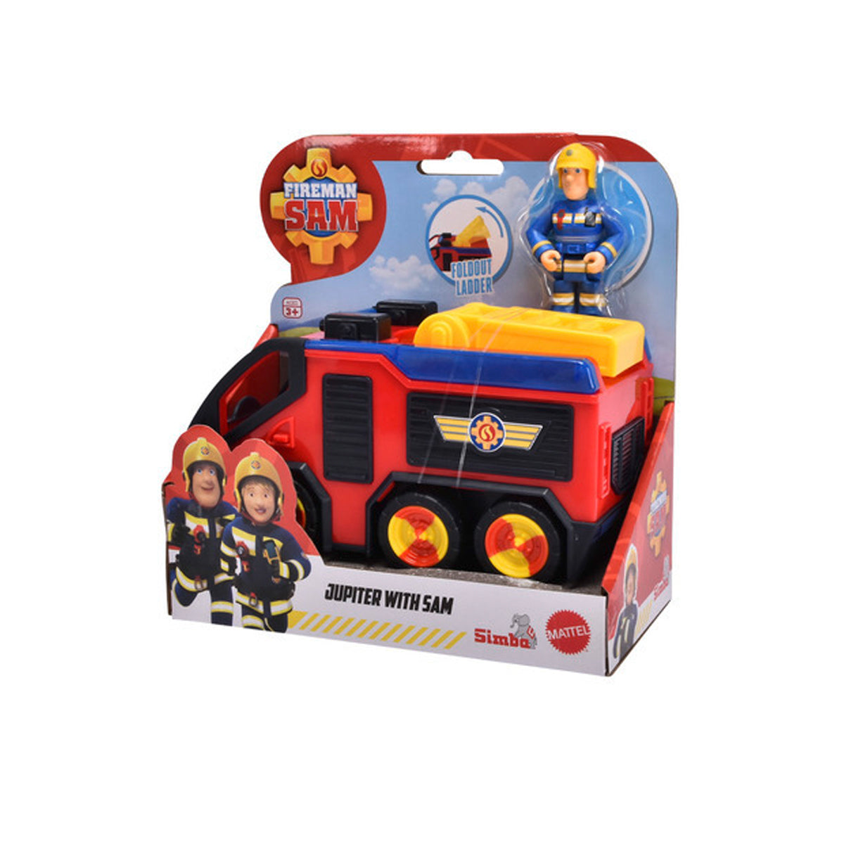 Fireman Sam Junior Jupiter Truck with Sam Figure – J & M Stores LONDON